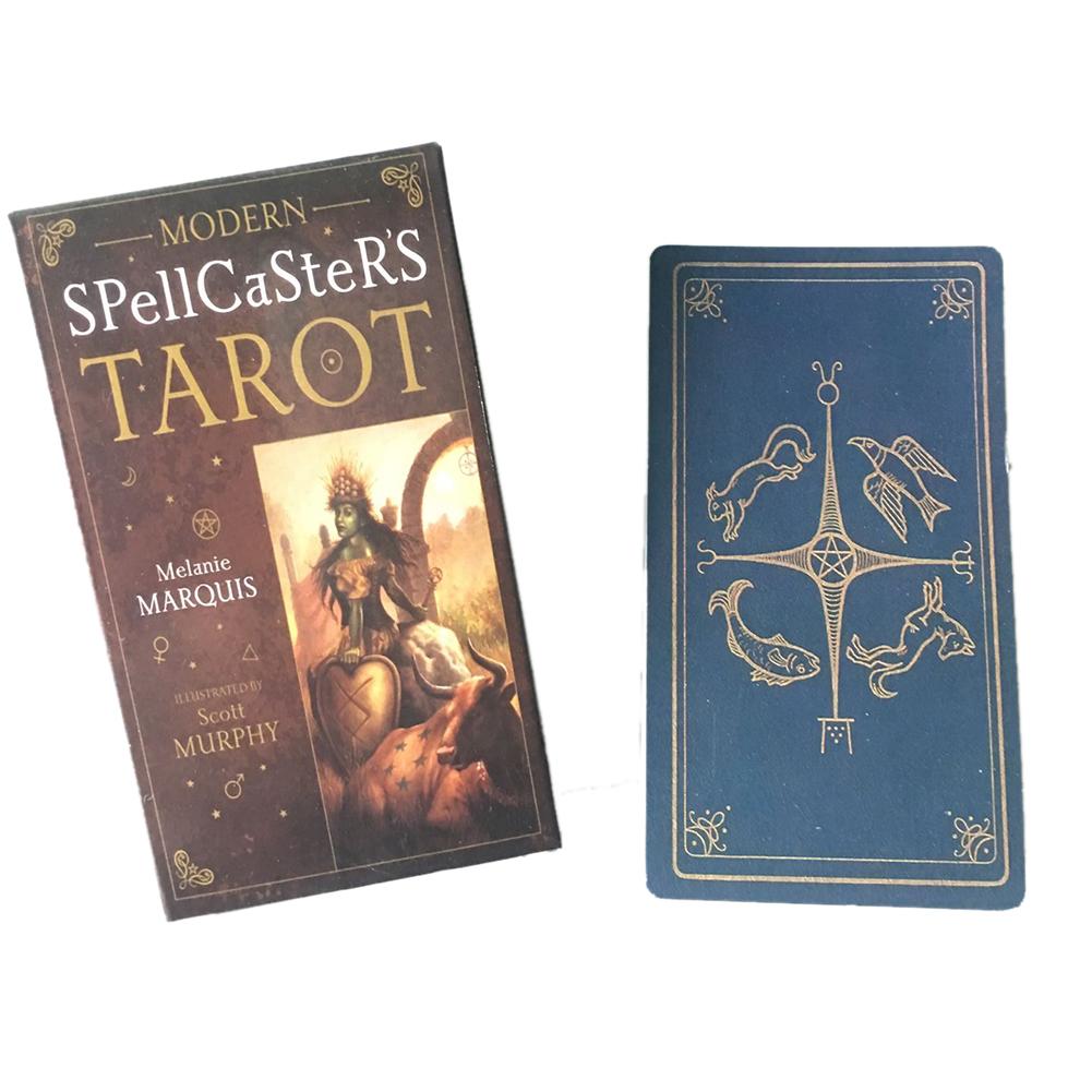 78 Pcs Spellcaster Tarot Cards English Tarot Card Deck – Mandala Bloom