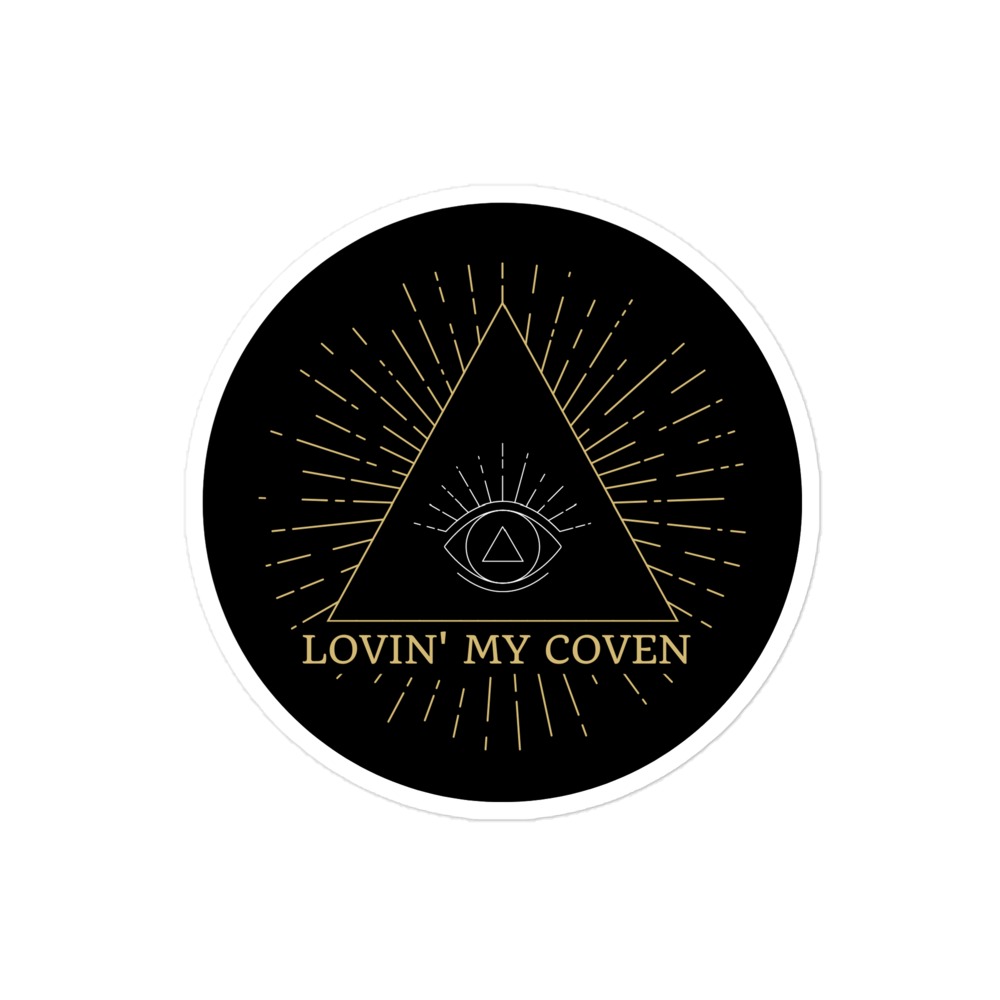 Lovin my Coven Sticker – Mandala Bloom